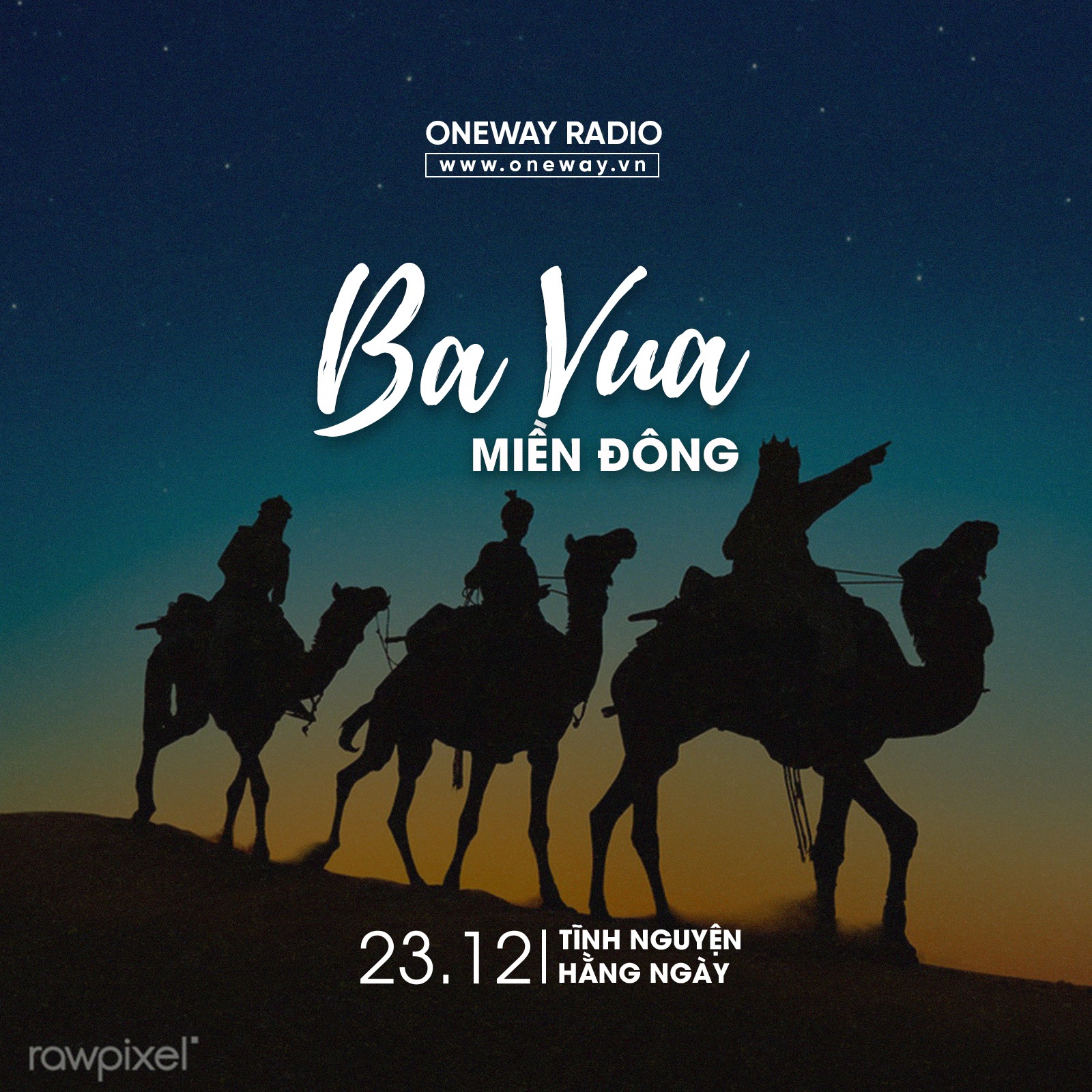 Tĩnh Nguyện Hằng Ngày 23/12: Ba Vua Miền Đông